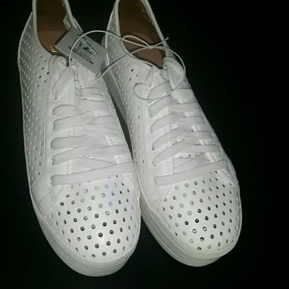 Mossimo Supply Co. | Shoes | New Mossimo White Platform Sneakers Shoes ...